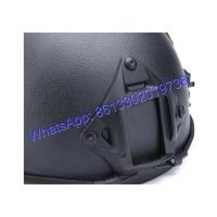 China Rail System For Attaching Accessories Bulletproof High Cut Helmet with M/L for sale