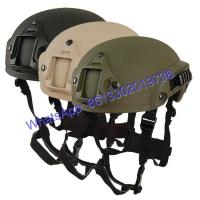 China Rail System For Attaching Accessories Bulletproof High Cut Helmet with M/L for sale