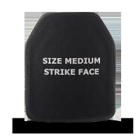 China NIJ IV Protection Level Ceramic Hard Armor Bulletproof Plate 5.5 Pounds 10x12 Inches for sale