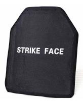 China Single Curve Ceramic Hard Armor Bulletproof Plate for PE Material and Anti-Slip Coating for sale