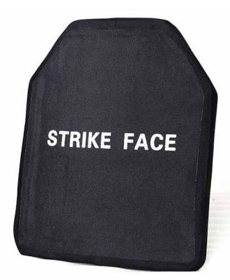 China 10x12 Inches Ceramics Hard Armor Plate with Multi-Hit Capability for sale