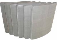China 10x12 Inches Ceramics Hard Armor Plate with Multi-Hit Capability for sale