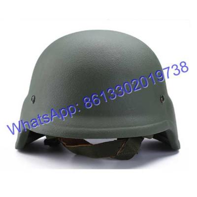 China Removable Ear Protection Bulletproof Helmet with Polycarbonate Visor Material PASGT for sale