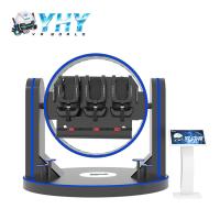 China Big Pendulum Game 9d Vr Roller Coaster Simulator 42'' Screen for sale
