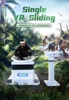 China 1 Seat 9D Vr Cinema Arcade Game Machine Slide Virtual Reality Simulator for sale