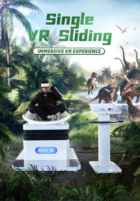 China 1 Seat 9D Vr Cinema Arcade Game Machine Slide Virtual Reality Simulator for sale