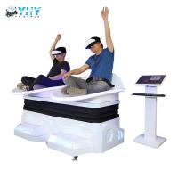 China Fibreglass Frame 3 Dof Movie Game 9D VR Cinema Roller Coaster Slide Simulator for sale
