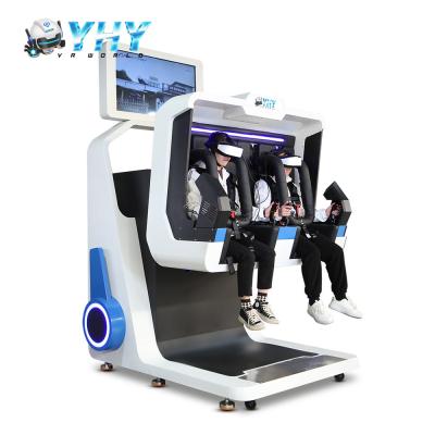 China 5000W 9D Cinema Rotating VR 360 Simulator with double seats bring double income for sale
