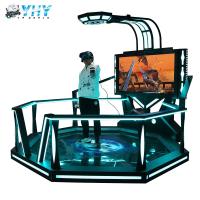 China Cool Lighting 9D VR Simulator 3 Meter Wide VR HTC Platform For 1 Players for sale