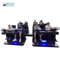 China 8 Seat 9D VR Cinema With Projection Screen Glasses 5 Games 7D VR Egg Chairs for sale