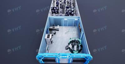 China 9D Vr Simulator Arena Vr Free Roaming Arcade Arena 8 Players for sale