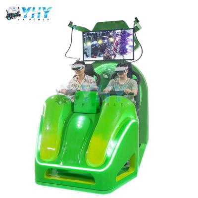 China 2-Seater VR Game Set with Roller Coaster Virtual Reality Cinema Simulator for sale