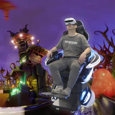 China Amusement Part Virtual Reality Simulator 360 Degree Rotation Vr 9D Cinema Single Seat for sale