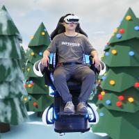 China Dynamic 360 VR Chair Roller Coaster VR Games for Theme Parks for sale