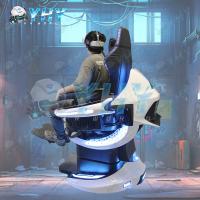 China Amusement Park Indoor Single Seat Chair Gaming 360 VR Motion Chair Roller Coaster Simulator for sale