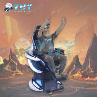 China Exciting Virtual Reality Roller Coaster Game Motion Flight Simulator 360 VR Chair for sale