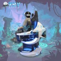 China Exciting Virtual Reality Roller Coaster Game Motion Flight Simulator 360 VR Chair for sale