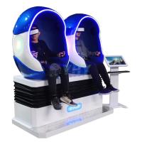 China Amusement Vr Game Machine 9d Vr Egg Chair Cinema Roller Coaster Virtual Reality 2 Seater Egg Chair for sale