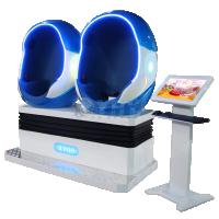 China 2-Seater Vr Egg Chair Coin Operated 5D 7D Cinema Simulator for Shopping Mall Adventure Park for sale