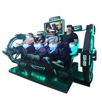 China 9D Virtual Reality Motion Cinema Chair 4 Seat VR Simulator Machine Commercial Indoor Outdoor Amusement Park for sale