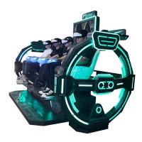 China Factory 9D Motion VR Cinema Simulator Chair 4 Seats Commercial Indoor Outdoor Amusement Use for sale
