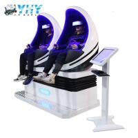 China 9d Vr Egg Chair 2 Seats Cinema Virtual Reality Games Theme Park Rides Wholesale from China for sale