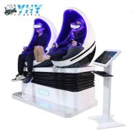 China 9D Rides Virtual Reality Game Machine VR Egg Chair Double 2 Players Cinema Simulator Fun Park for sale