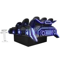 China Amusement Park 9D Game Machine 9 Players VR Motion Platform Dynamic Theater Seats Virtaul Reality Cinema 9D for sale