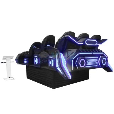 China Amusement Park 9D Game Machine 9 Players VR Motion Platform Dynamic Theater Seats Virtaul Reality Cinema 9D for sale