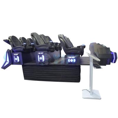 China Virtual Reality 9d Vr Cinema Motion Simulator With 9 Chairs Game Cinema 9dvr for sale
