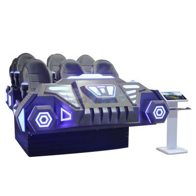 China Popular Amusement Park 9 Multilayers Hydraulic Dynamic Immersive Simulator Vr Cinema 9D VR Cinema Machine for sale
