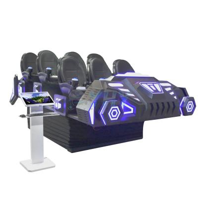 China Professional New Technology Virtual Reality 9D Cinema Seats Vr Dark Mars Vr 9D Cinema for 9 Seater Chair 360 Flight Simulator for sale