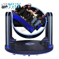 China VR Rotating Game 360 Roller Coaster for 3 Chair Chair Base Machine Vr Simulator for Three Players  in Amusement Park for sale