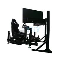 China YHY 4DOF Movement Platform Racing Simulator with 3 Screens and Aluminum Alloy Structure for Immersive Driving Experience for sale