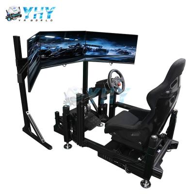China YHY Motion Simulator Cockpit G Force Feedback Commercial Car Sim Racer Simulator for sale