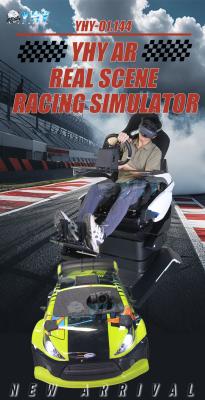 China Commercial AR Car Racing Chair AR VR Gaming Simulator Competitive Racing Machine for Arcade Center Shopping Mall for sale