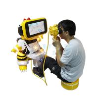 China Big Popularity VR Kids Dinosaur Arcade Game Machine Coin Operated VR Simulator With Kids Games for sale