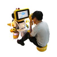China Kids Dinosaur VR Arcade Game Machine Coin Operated 1 Player Virtual Reality Simulator for Middle East Game Zone for sale