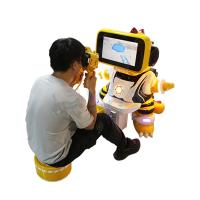 China 9D Virtual Reality Amusement VR Game Machines for Kids for Shopping Mall Airport Public Indoor Fiberglass Metal for sale