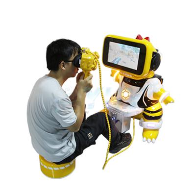 China Children's VR Fiberglass Indoor Playground Game Machine DPVR Glasses for Shopping Mall Adventure for sale
