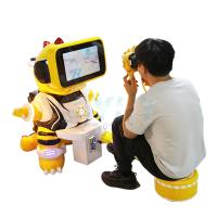 China 9d Vr Theme Park Children Arcade Joysticks VR Simulator Best Vr Game Machine For Kids for sale