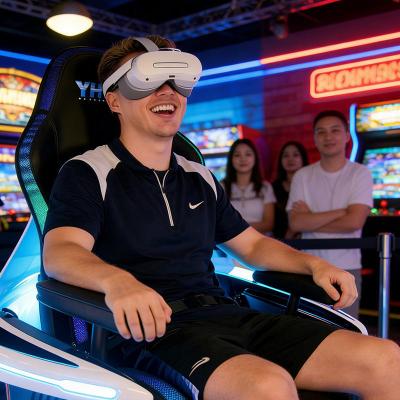 China PC-Free Commercial VR Motion Simulator Independently Developed 3-Axis VR Crossing Chair for sale