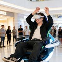 China PC-Free Commercial VR Motion Simulator Independently Developed 3-Axis VR Crossing Chair for sale