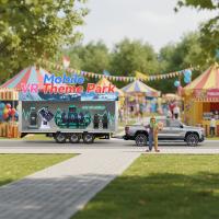 China Indoor VR Truck Mobile Simulator Profitable Business Equipment for Virtual Reality Arcade Amusement Park Gaming for Outdoor for sale