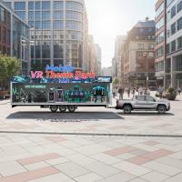 China Turnkey Profit Mobile VR Game Trailer Virtual Reality Experience Truck Outdoor Amusement Park Business Equipment Custom Design for sale