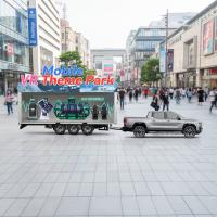 China 9D Motion Virtual Reality Simulation Cinema Truck for Indoor Amusement Good for Adventure and Sports Park Truck VR for Sale for sale