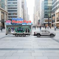 China VR Attraction Game Machine One-stop Moveable VR Experience Center Solution for Truck or Container for sale