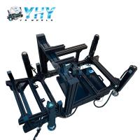 China New Design 3 DOF 3 Screen Racing Car With Sync Game Motion Feedback Racing Simulator With Motion for sale