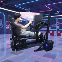 China New Design 3 DOF 3 Screen Racing Car With Sync Game Motion Feedback Racing Simulator With Motion for sale