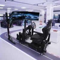 China Popular 3 Screen Arcade Car Cockpit Racing Simulator Motion Simulator F1 for Indoor and Outdoor Amusement and Recreation for sale